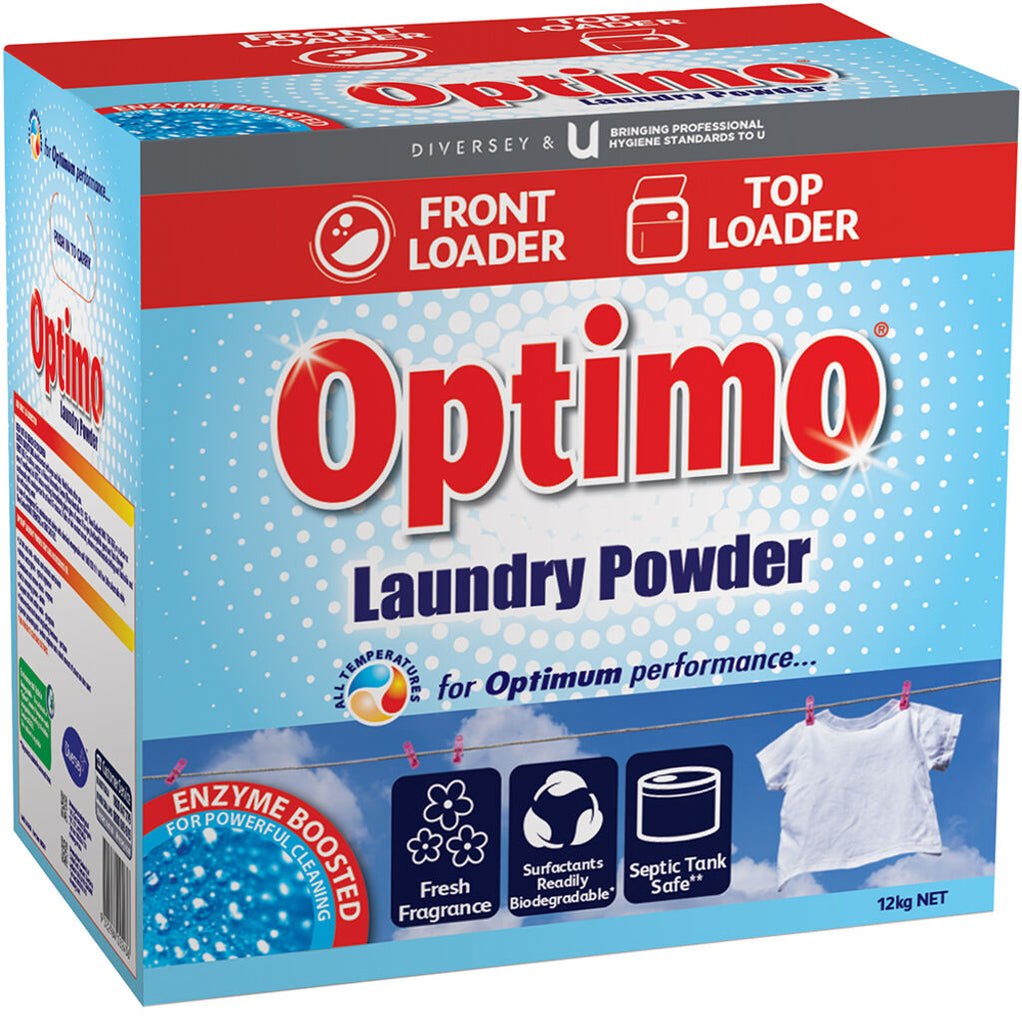 Optimo Laundry Powder 12Kg — Otago Cleaning Supplies