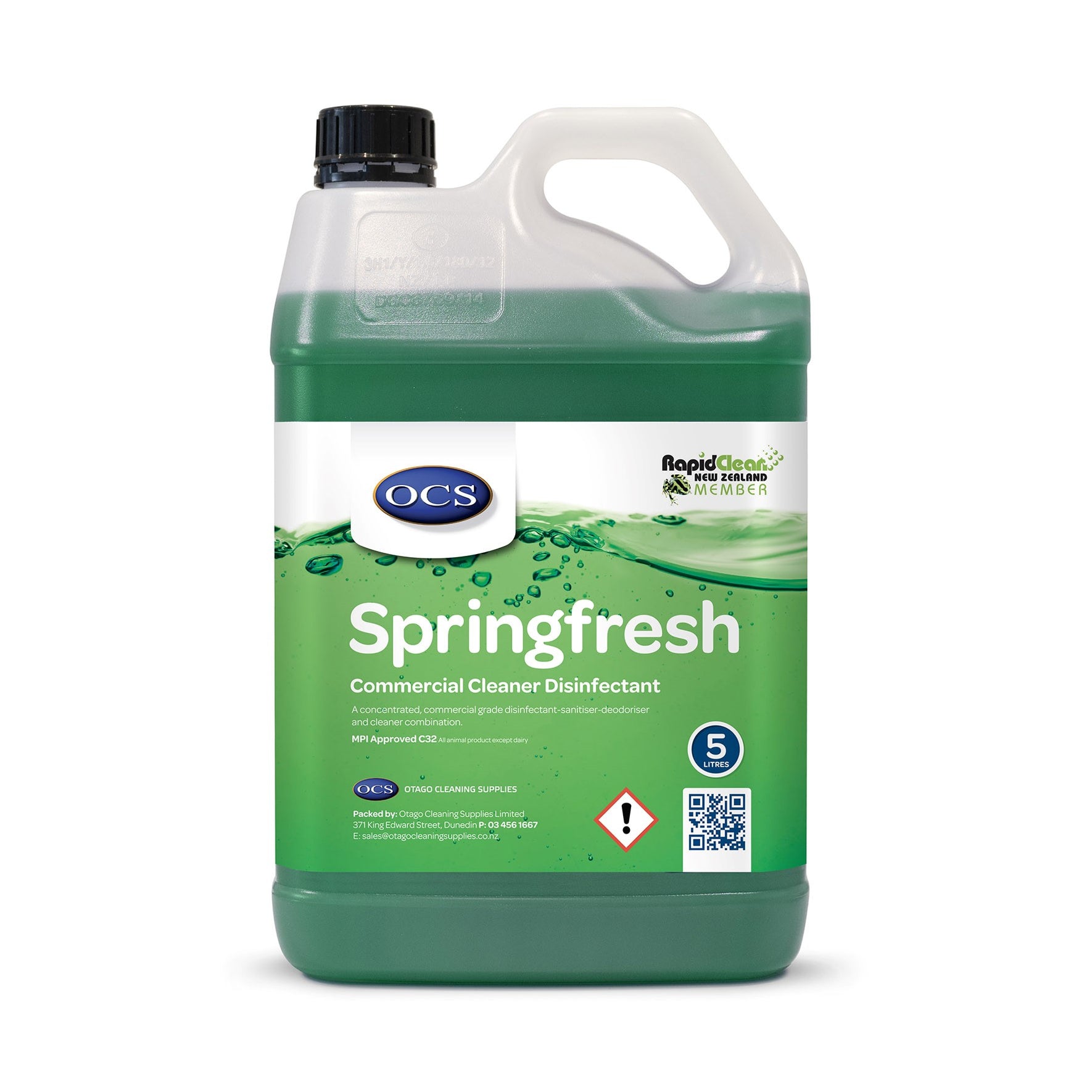OCS Springfresh — Otago Cleaning Supplies