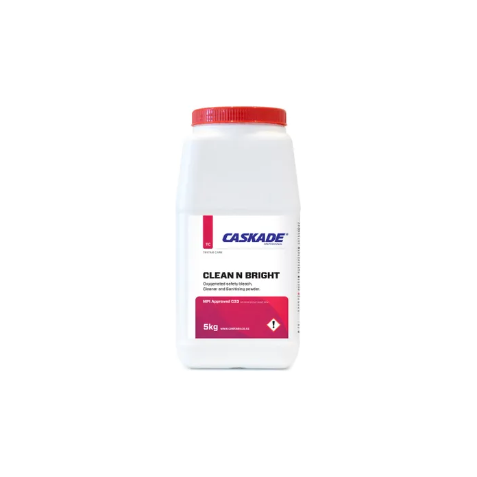 Caskade Clean N Bright Powder 10kg — Otago Cleaning Supplies